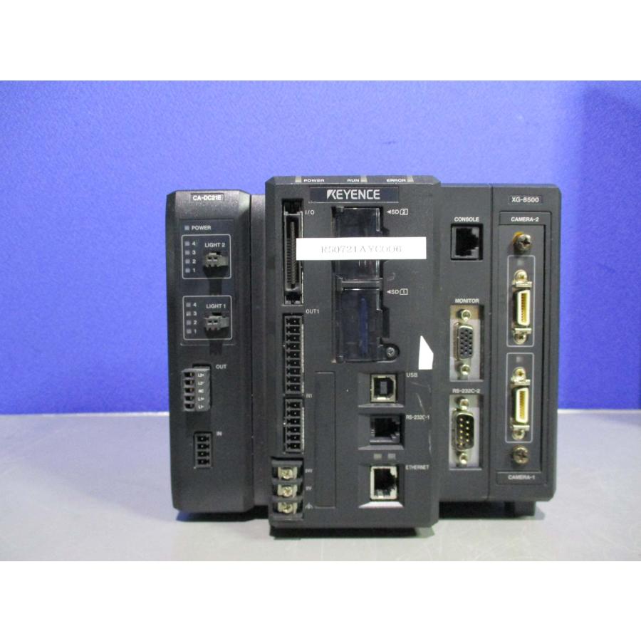 中古 KEYENCE XG-8500 CA-DC21E 画像システムコントローラ(R50721AYC006) : growdetrading Yahoo!ショップ - 通販 - Yahoo ...
