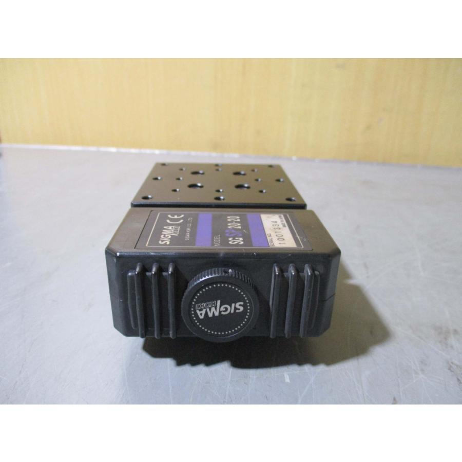 中古 SIGMA KOKI SGSP20-20 High rigidity Precision type automatic stage(R50721GVB051 ...