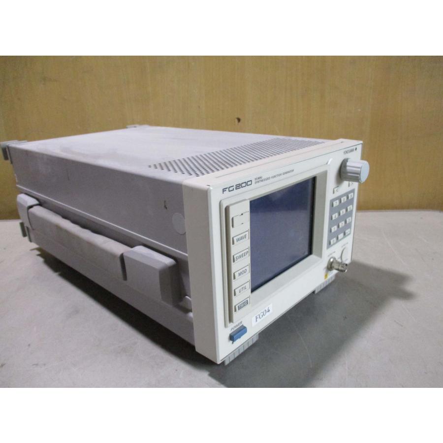 中古 Yokogawa FG200 706111-M 15MHz Synthesized Function Generator＜通電OK ...