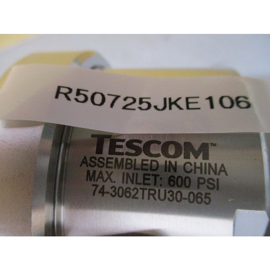 中古 TESCOM 74-3062TRU30-065 600PSI N2 PRESSURE REGULATOR 圧力レギュレーター ...