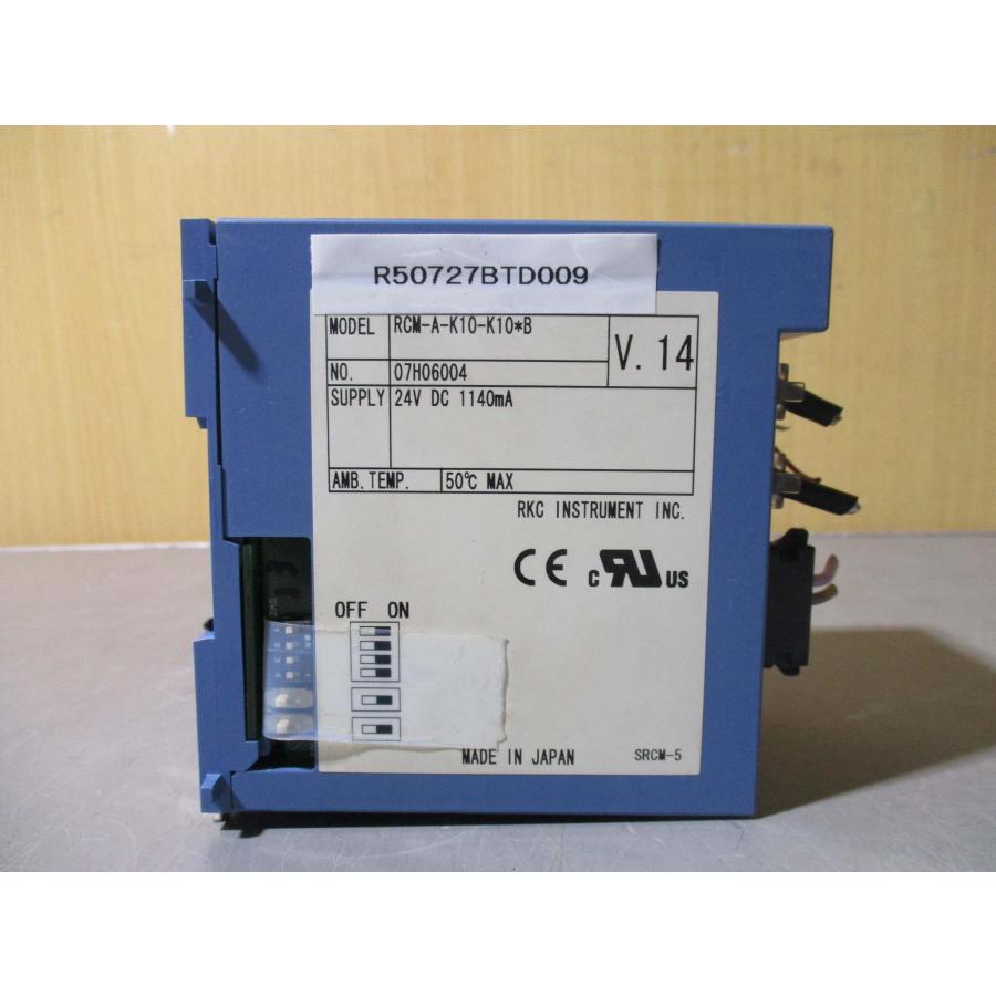 中古RKC RCM-A-K10-K10*B 24V DC 1140mA モジュール(R50727BTD009) : growdetrading Yahoo!ショップ - 通販 - Yahoo ...