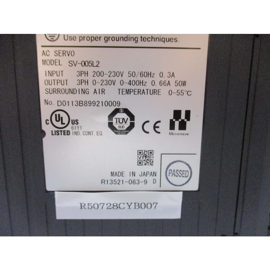 中古 KEYENCE SV-005L2 AC SERVO ACサーボシステム SVシリーズ(R50728CYB007) : growdetrading Yahoo!ショップ - 通販 ...