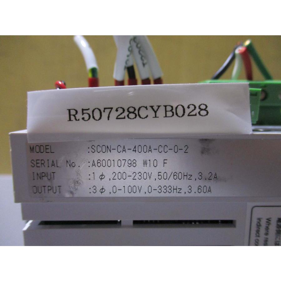中古 IAI SCON-CA-400A-CC-0-2 コントローラ(R50728CYB028) : growdetrading Yahoo ...