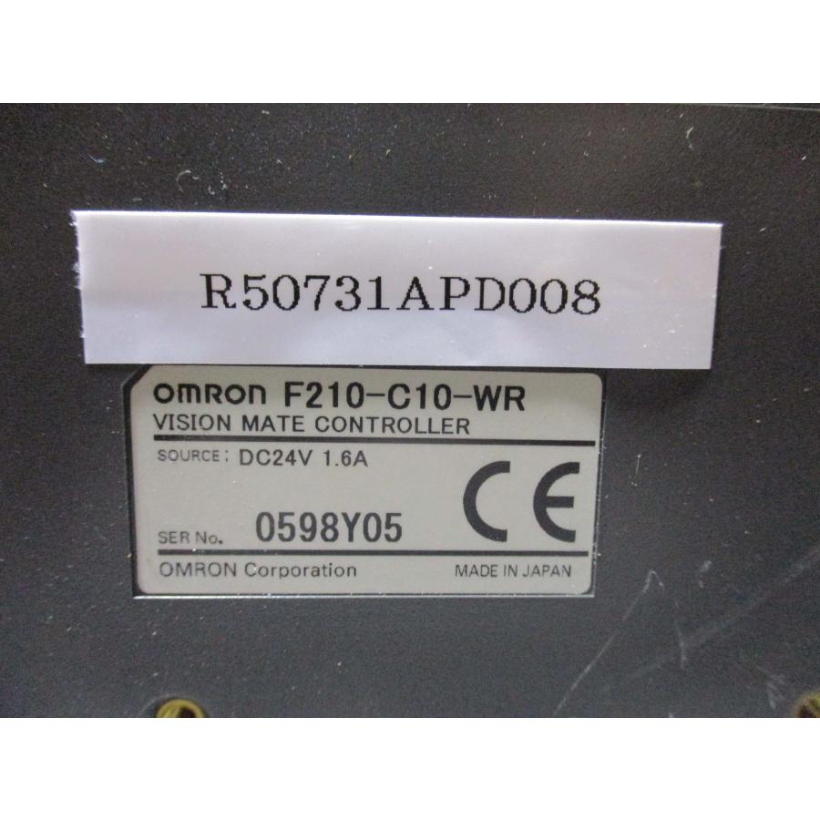 中古 OMRON VISION MATE CONTROLLER F210-C10-WR 視覚センサ コントローラ(R50731APD008 ...