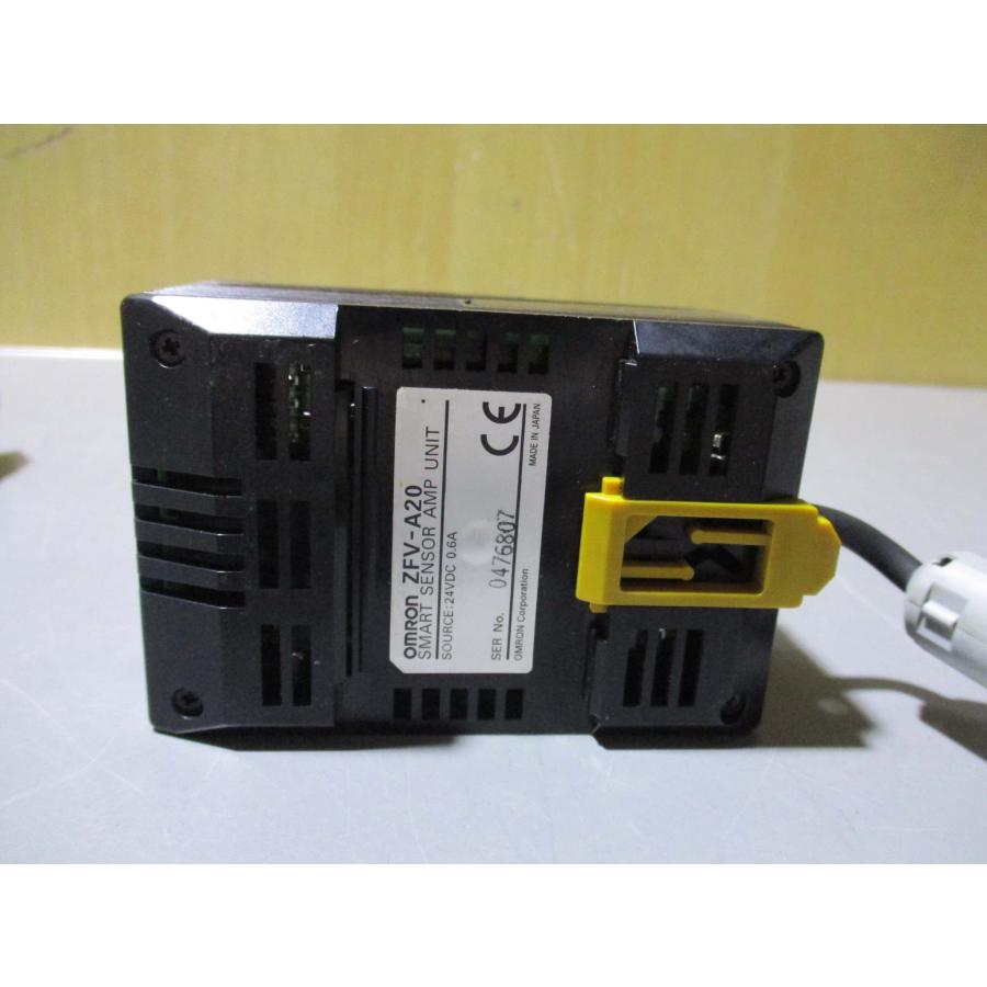 中古 OMRON SMART SENSOR AMP UNIT ZFV-A20/SMART SENSOR ZFV-SH50(R50731AQB045) : r50731aqb045 ...