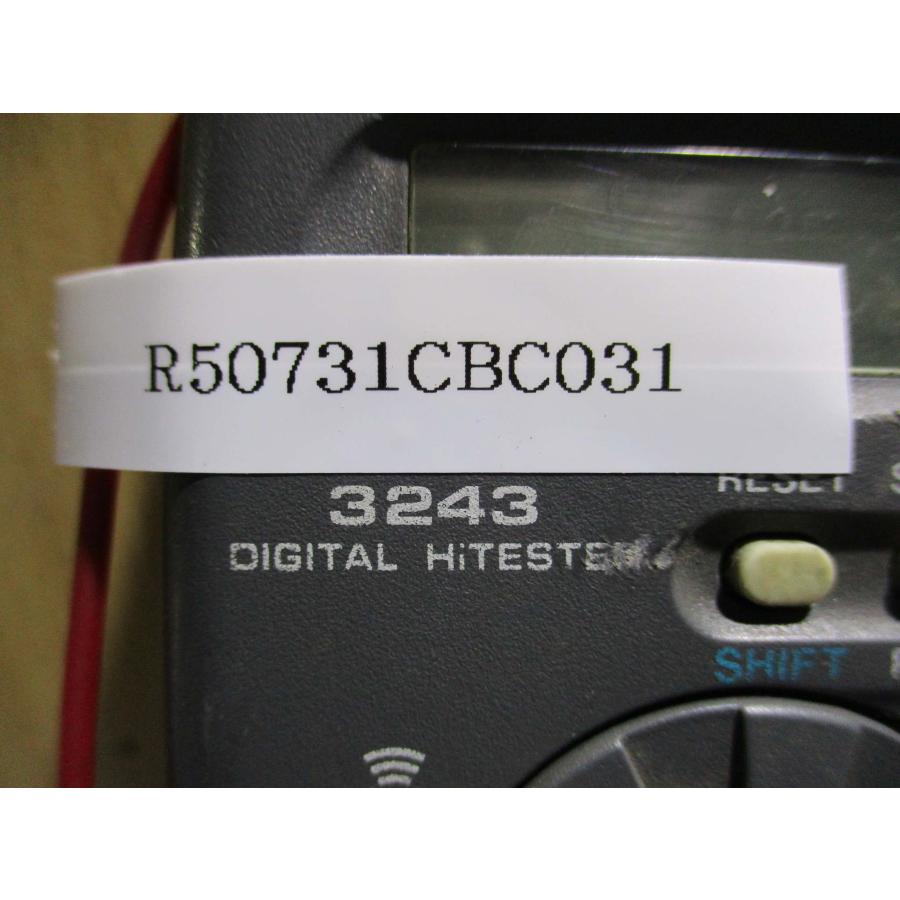 中古 HIOKI DIGITAL HITESTER 3243 ディジタルハイテスタ(R50731CBC031) : growdetrading ...