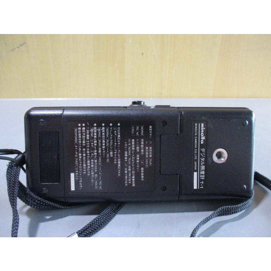 中古 MINOLTA T-1 デジタル照度計(R50801AFC013) : growdetrading Yahoo!ショップ - 通販 ...