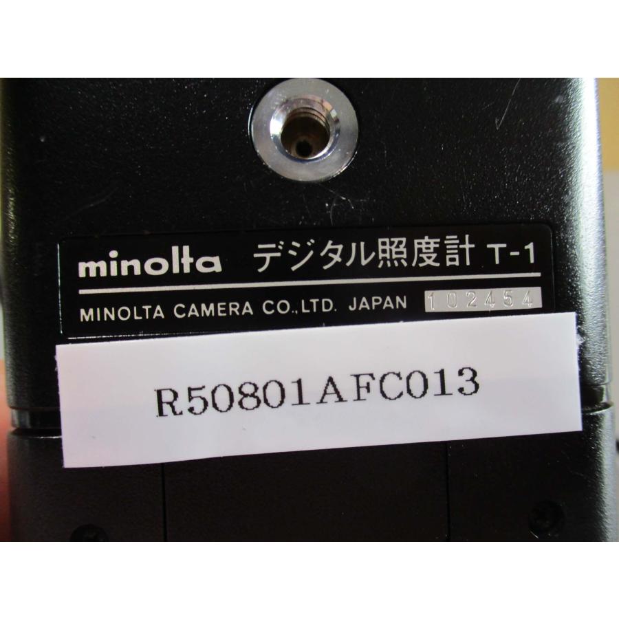 中古 MINOLTA T-1 デジタル照度計(R50801AFC013) : growdetrading Yahoo!ショップ - 通販 ...