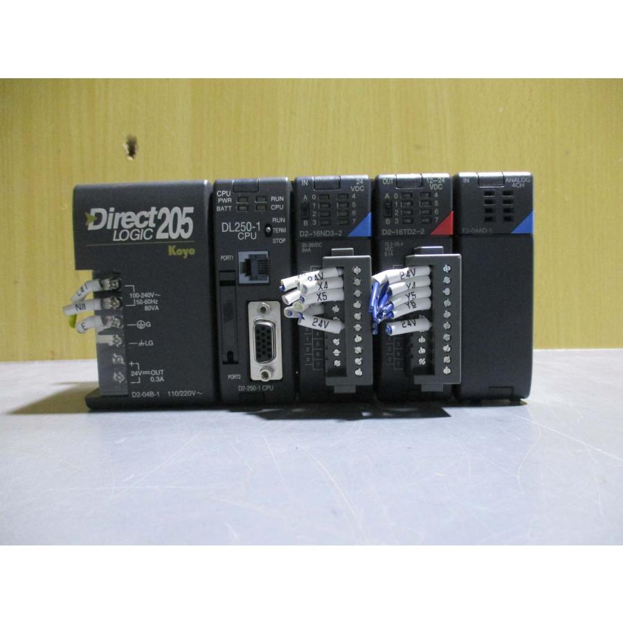中古 KOYO DL250-1 CPU/D2-16ND3-2/D2-16TD2-2/F2-D4AD-1(R50801BUD005) : growdetrading Yahoo!ショップ ...