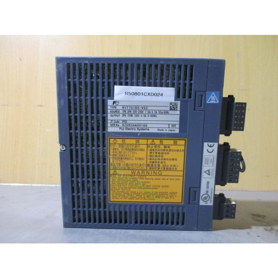 中古 FUJI RYT751D5-VS2 ALPHA5シリーズ サーボアンプ(R50801CXD024) : r50801cxd024 : growdetrading Yahoo!ショップ ...