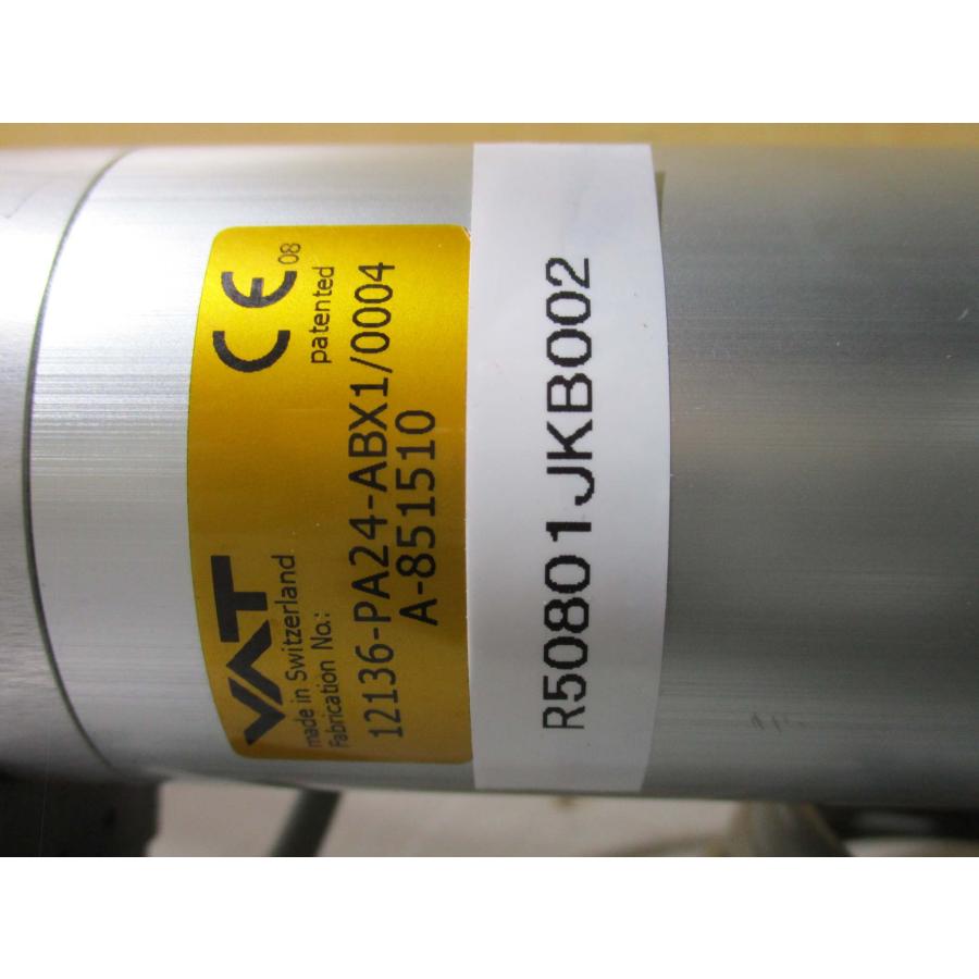 中古 VAT 12136-PA24-ABX1/0004 A-851510 挿入式ゲートバルブ(R50801JKB002 ...