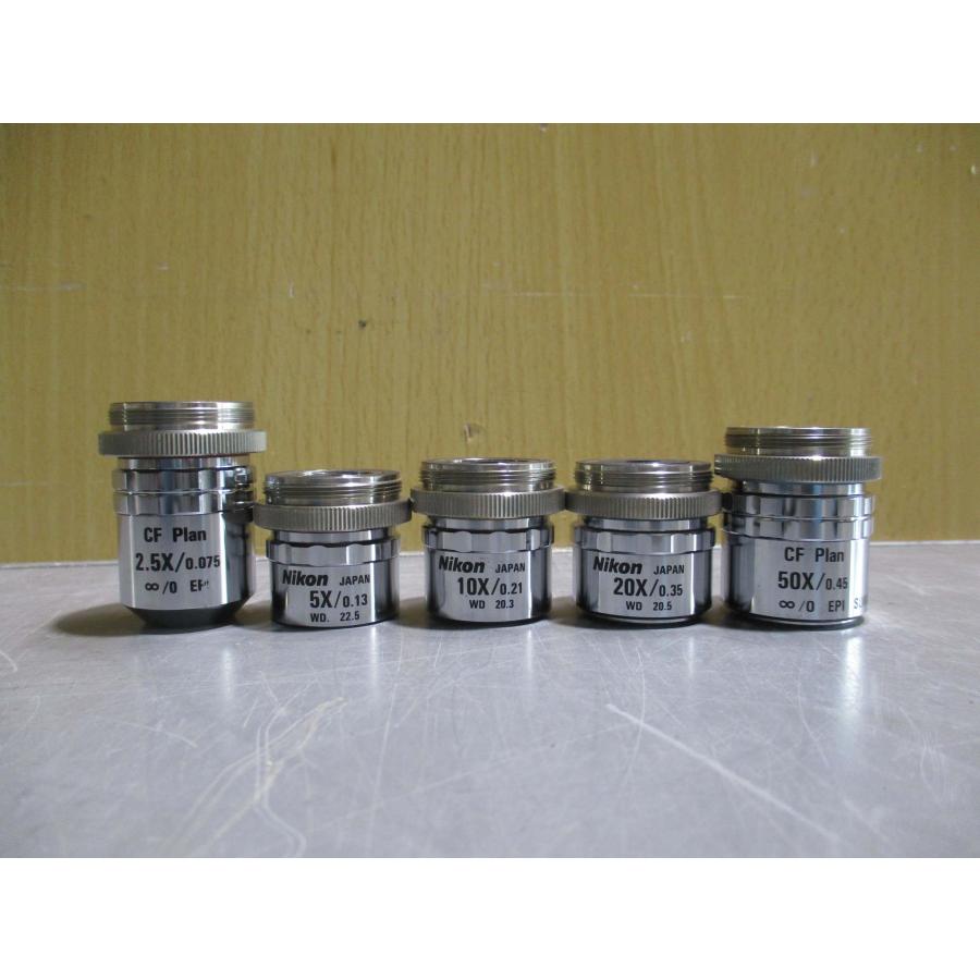 中古 SONY 3CCD COLOR VIDEO CAMERA DXC-390/NIKON CF PLAN 2.5X/0.075 5X/0. ...