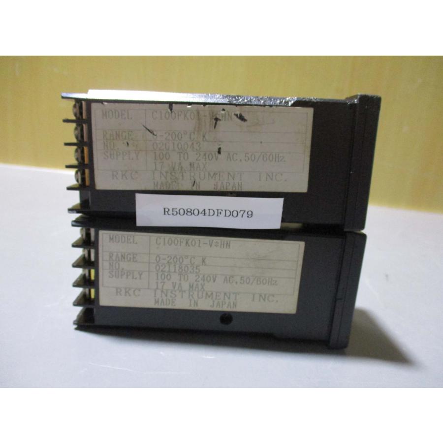 中古 RKC REX-C100 温度調節計 2個(R50804DFD079) : r50804dfd079 : growdetrading Yahoo!ショップ - 通販 - Yahoo!ショッピング