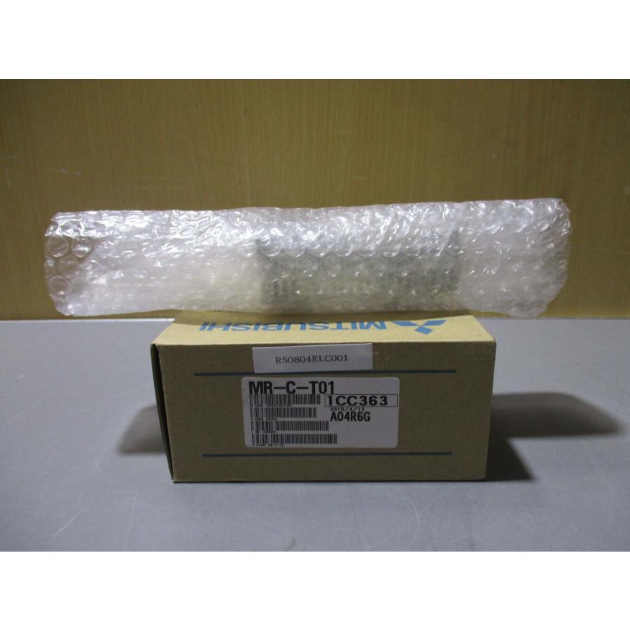 新古 MITSUBISHI MR-C-T01 AC servo drive 2個(R50804ELC001 新古 MITSUBISHI MR-C-T01 AC servo drive 2個(R50804ELC001