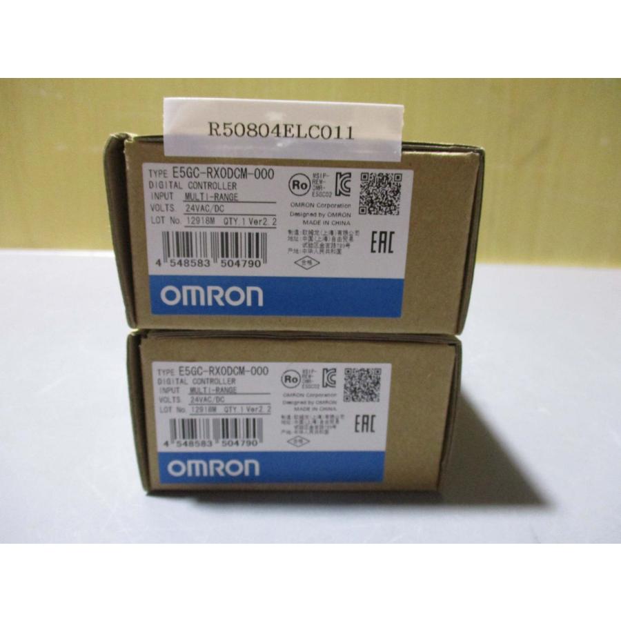 新古 OMRON E5GC-RX0DCM-000 温度調節器 2個(R50804ELC011) : growdetrading Yahoo!ショップ - 通販 - Yahoo!ショッピング