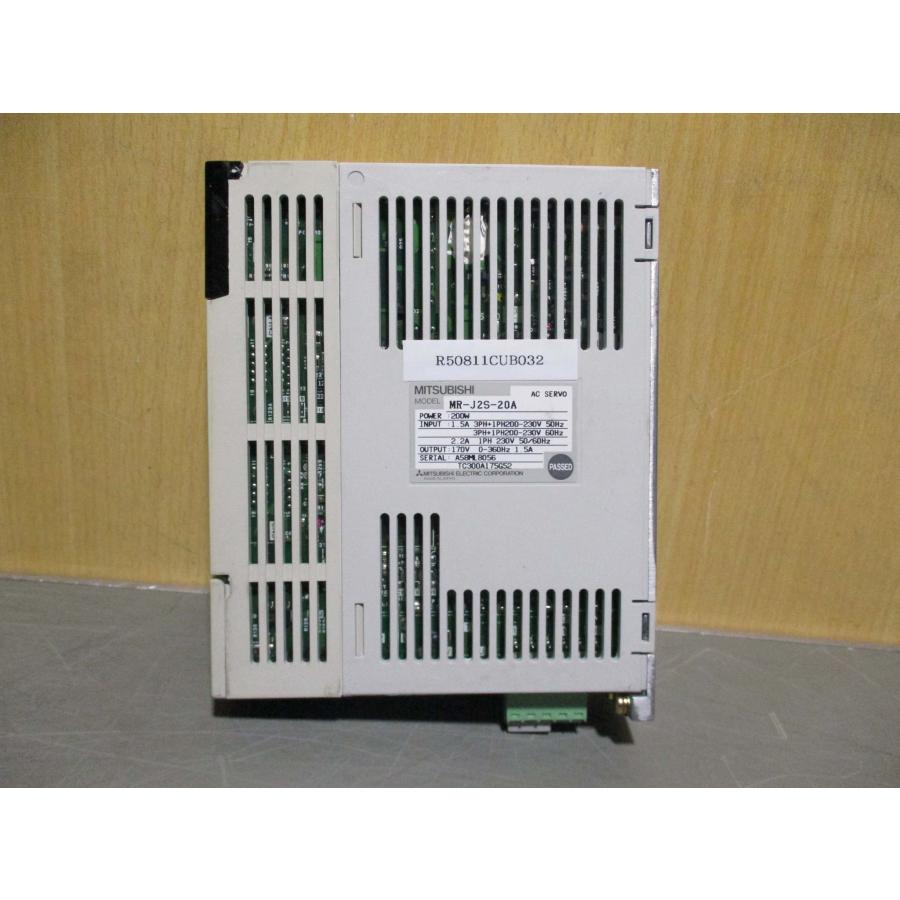 中古 MITSUBISHI 三菱電機 サーボアンプ MR-J2S-20A AC SERVO 200W(R50811CUB032) : growdetrading Yahoo!ショップ - 通販 ...