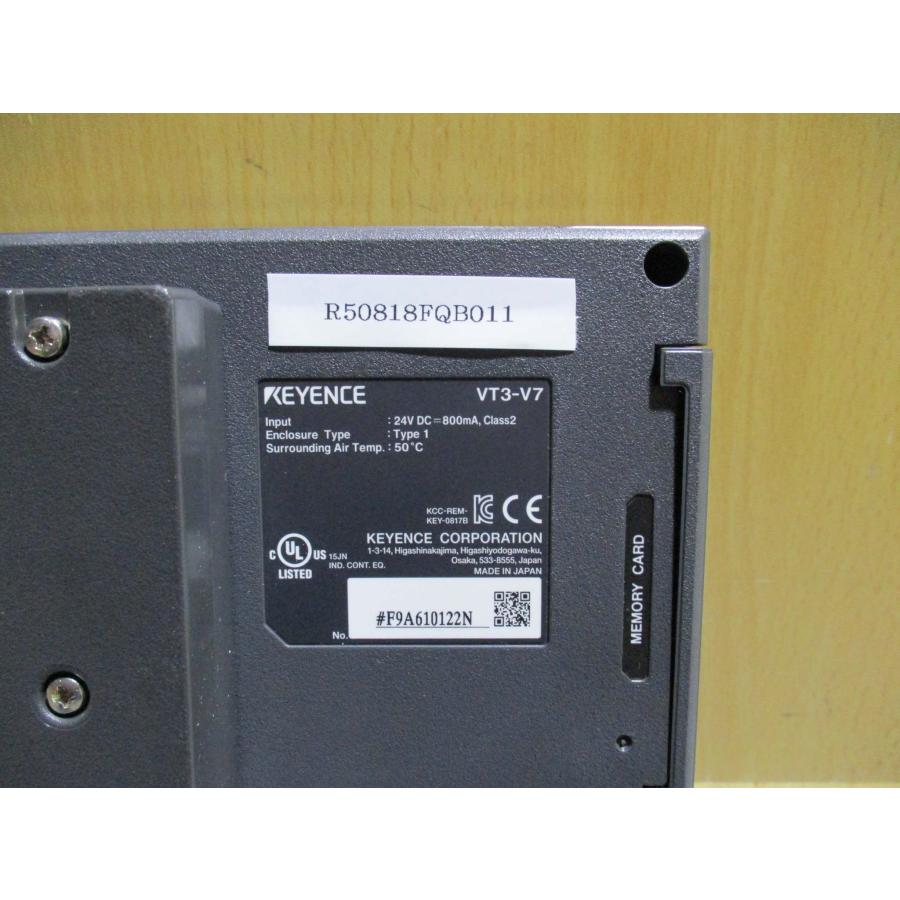 中古 KEYENCE VT3-V7/VT3-E3 7型 VGA TFTカラー タッチパネル＜通電OK＞(R50818FQB011) : growdetrading Yahoo!ショップ ...