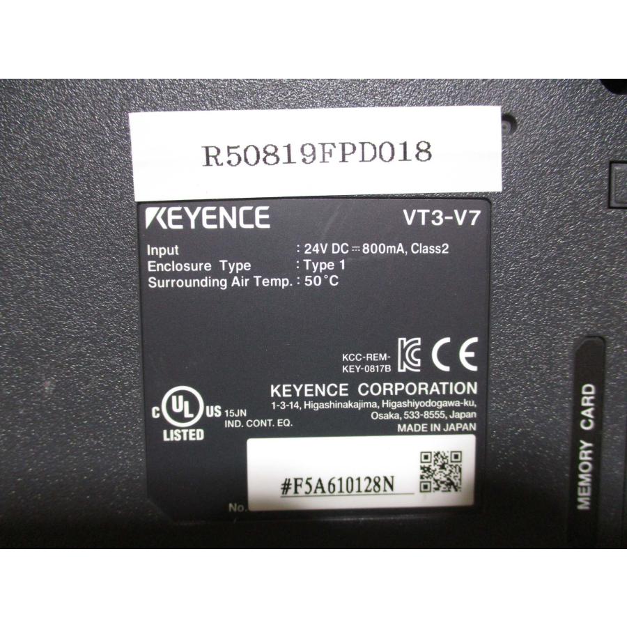 中古 KEYENCE VT3-V7 7型 VGA TFTカラー タッチパネル ＜通電OK＞(R50819FPD018) : growdetrading Yahoo!ショップ - 通販 ...