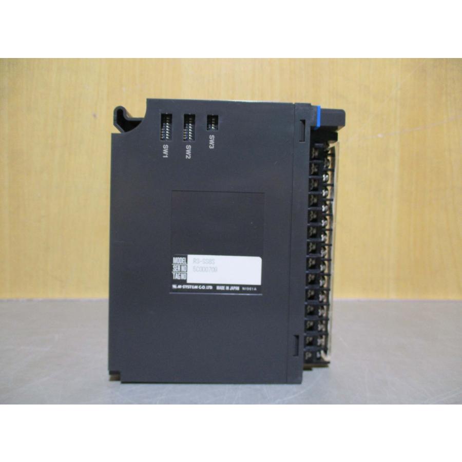 中古 M・SYSTEM R3-SS8S リモートI／O変換器 R3 シリーズ 2個(R50824BUE013) : growdetrading ...