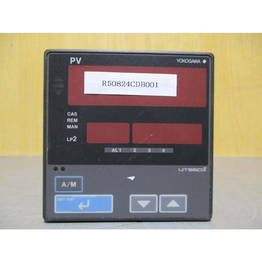 中古 YOKOGAWA CONTROLLER UT550 デジタル指示調節計 100-240VAC(R50824CDB001 ...