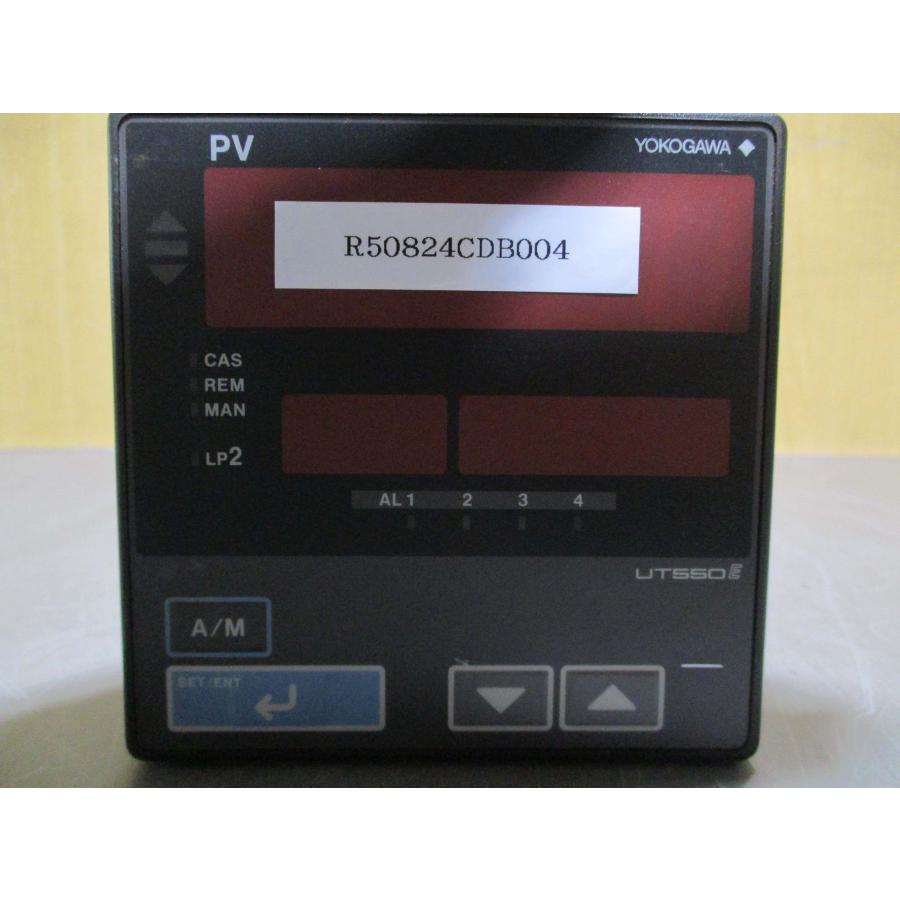 中古 YOKOGAWA CONTROLLER UT550 デジタル指示調節計 100-240VAC(R50824CDB004 ...