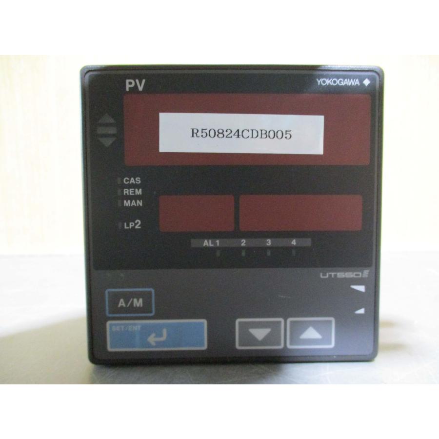 中古 YOKOGAWA CONTROLLER UT550 デジタル指示調節計 100-240VAC(R50824CDB005 ...