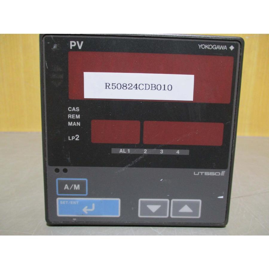 中古 YOKOGAWA CONTROLLER UT550 デジタル指示調節計 100-240VAC(R50824CDB010 ...