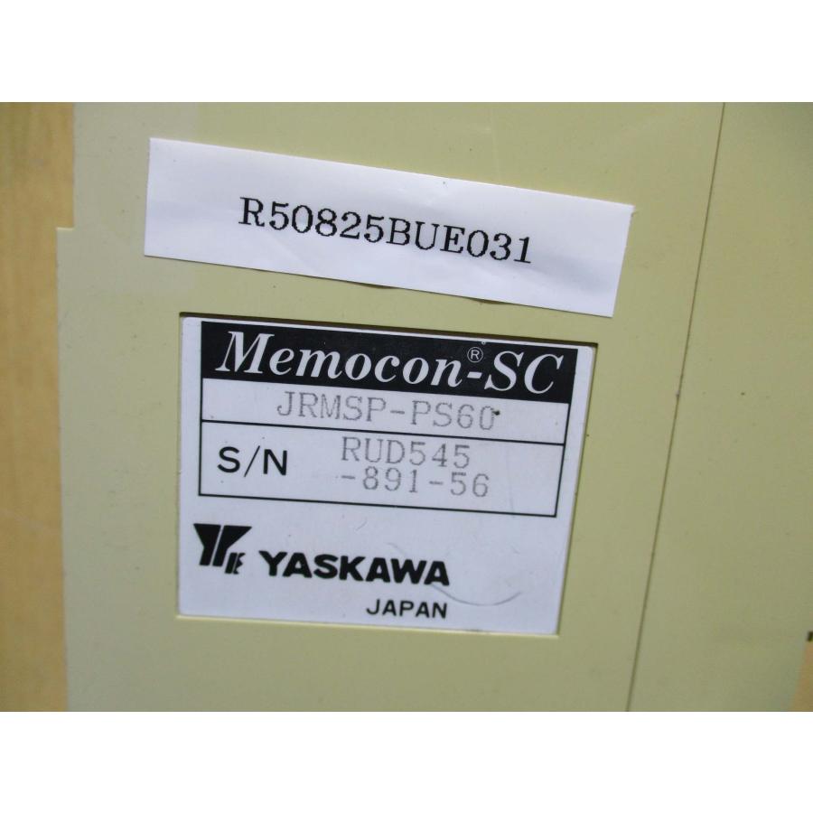 中古 YASKAWA JRMSP-PS60 POWER SUPPLY(R50825BUE031) :R50825BUE031:growdetrading Yahoo!ショップ - 通販 ...