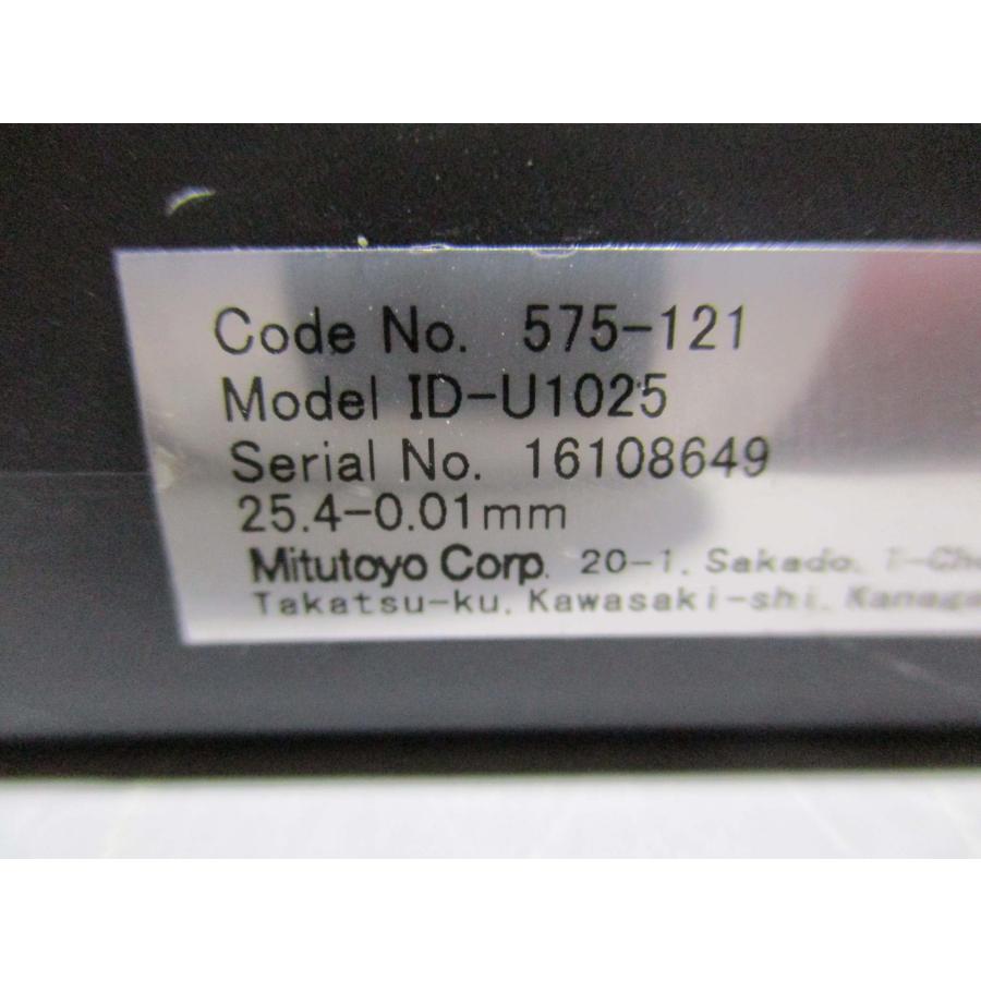 中古 ミツトヨ(Mitutoyo) 575-121 ABSデジマチックインジケータ ID-U1025 2個(R50825DGC093 ...