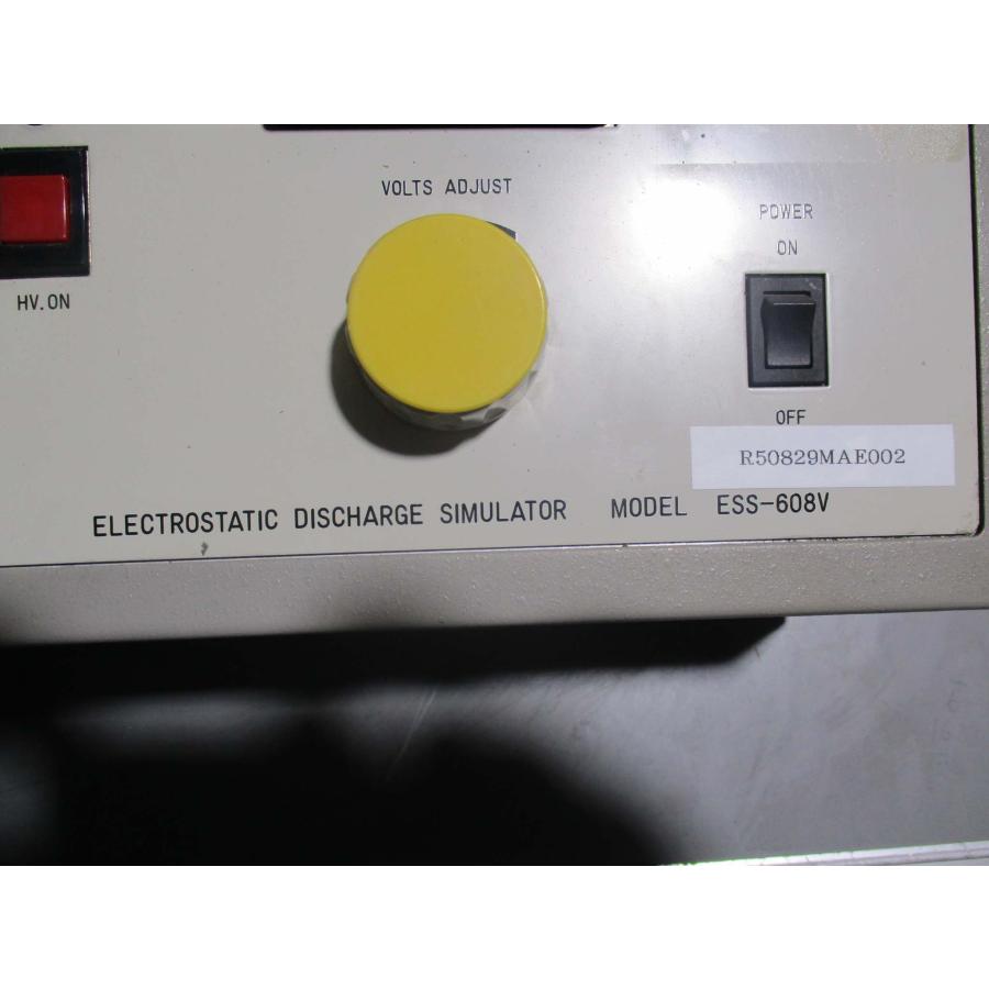 中古NOISEKEN ELECTROSTATIC DISCHARGE SIMULATOR ESS-608V 通電OK(R50829MAE002 ...