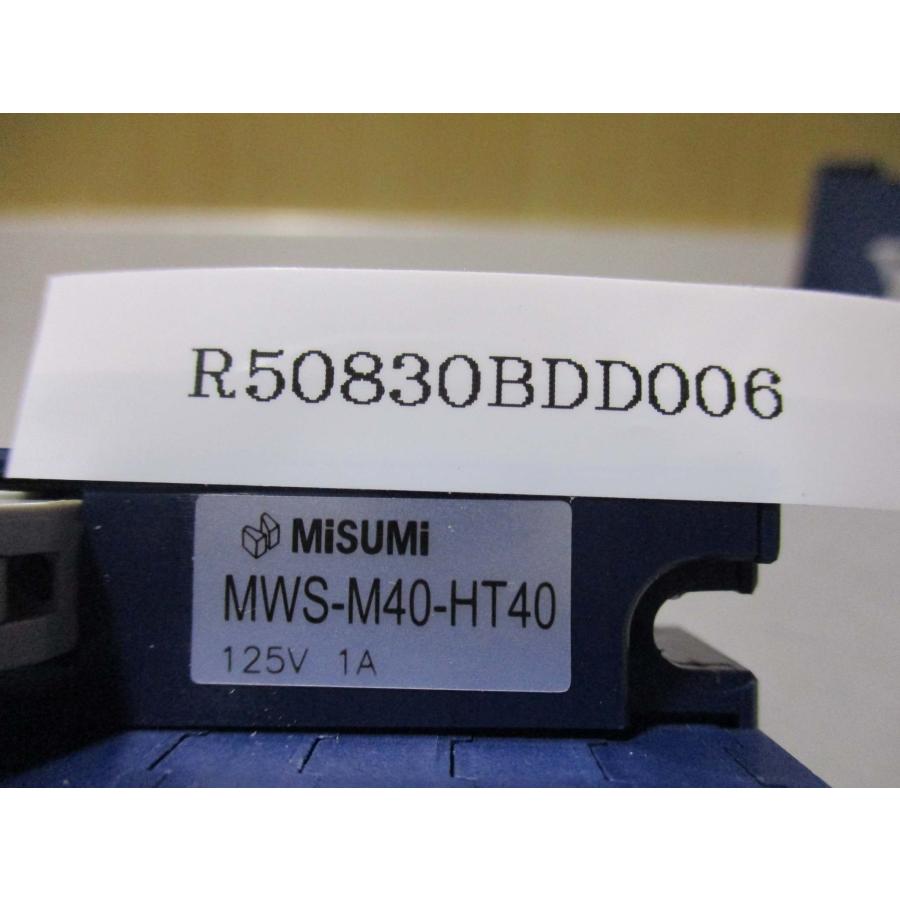 中古 MiSUMi MWS-M40-HT40 コネクタ端子台 4個(R50830BDD006) : growdetrading Yahoo ...