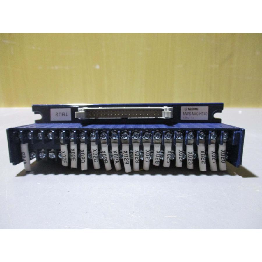 中古 MiSUMi MWS-M40-HT40 コネクタ端子台 4個(R50830BDD006) : growdetrading Yahoo ...
