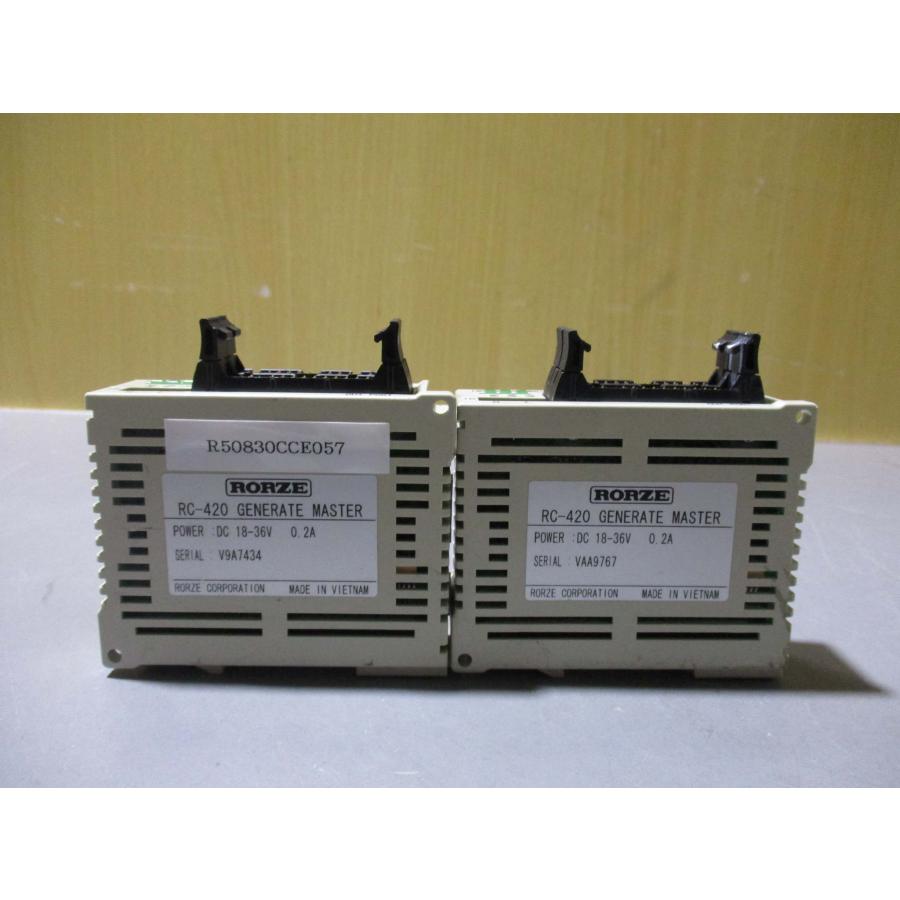 中古 Rorze RC-420 Generate Master DC 18-36V 0.2A Controller 2個(R50830CCE057) : growdetrading Yahoo ...