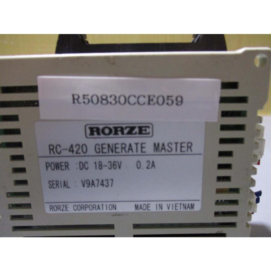 中古 Rorze RC-420 Generate Master DC 18-36V 0.2A Controller(R50830CCE059) : growdetrading Yahoo ...