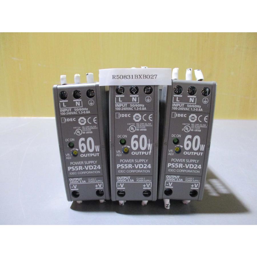 中古 IDEC POWER SUPPLY PS5R-VD24 電源 60W 3個(R50831BXB027) : r50831bxb027 : growdetrading Yahoo!ショップ ...