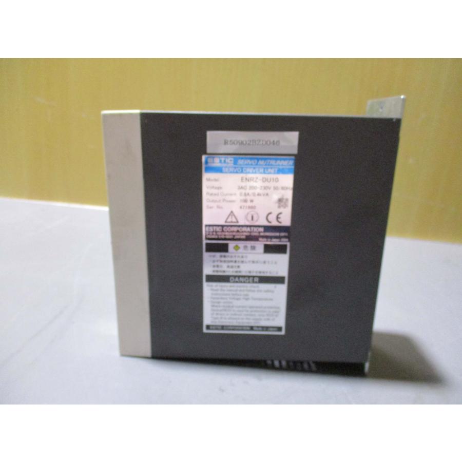 中古 ESTIC SERVO NUTRUNNER DRIVER UNIT ENRZ-DU10 100W(R50902BZD046 ...