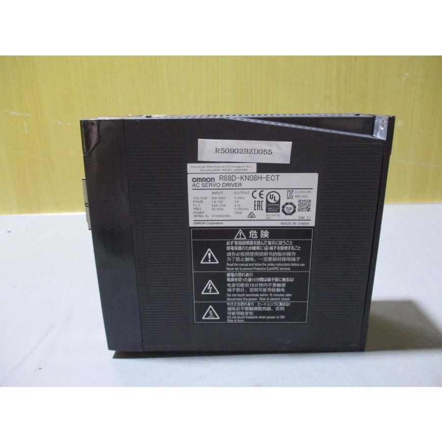 中古 Omron R88D-KN08H-ECT AC Servo Drive 750W(R50902BZD055) : r50902bzd055 : growdetrading Yahoo ...