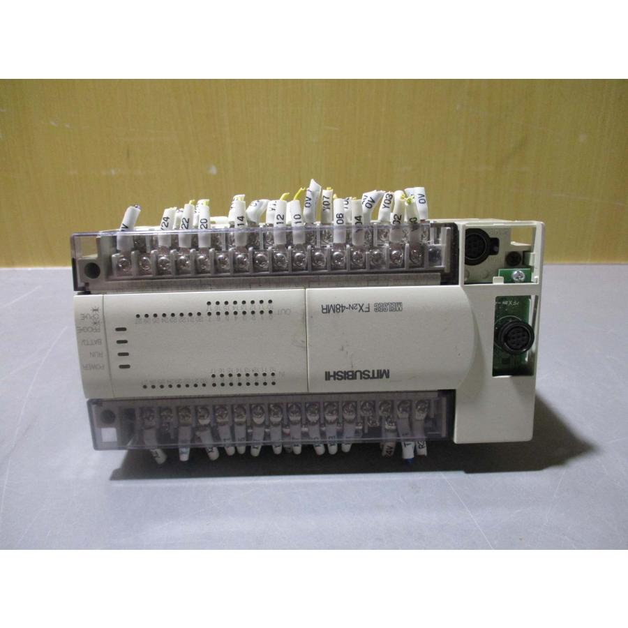 中古 MITSUBISHI電機 FX2Nシリーズ FX2N-48MR-ES/UL FX2N CPU PLCコントローラー ...