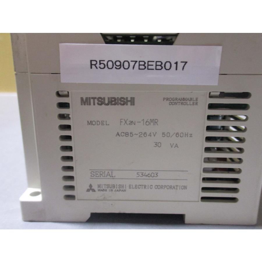 中古 MITSUBISHI PROGRAMMABLE CONTROLLER FX2N-16MR(R50907BEB017) : growdetrading Yahoo!ショップ - 通販 ...