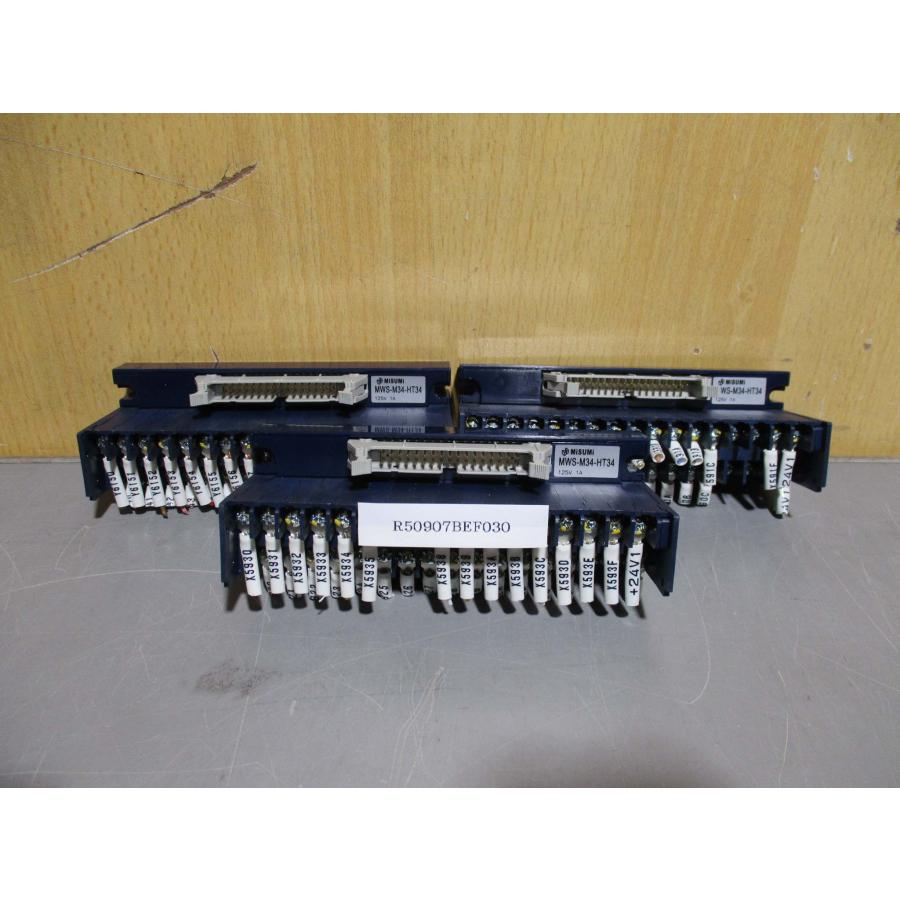 中古 MISUMI MWS-M34-HT34 コネクタ端子台 3個(R50907BEF030) : growdetrading Yahoo!ショップ - 通販 - Yahoo!ショッピング