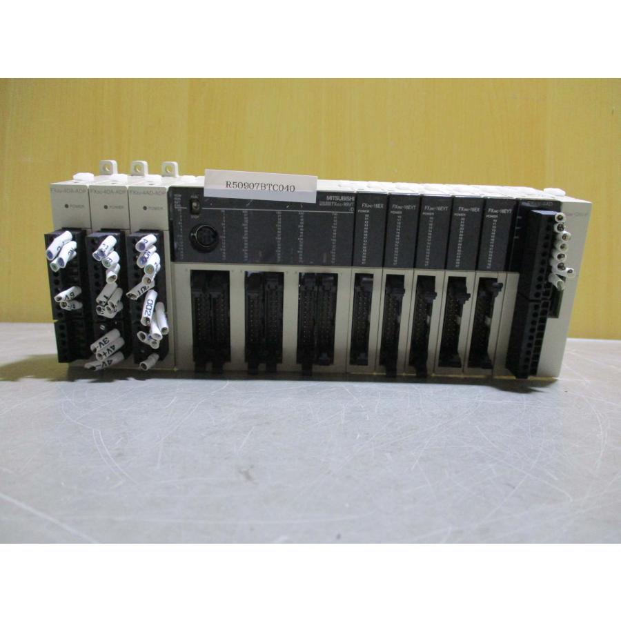 中古 FX3U-4DA-ADP*2/FX3U-4AD-ADP/FX3UC-96MT/D FX2NC-16EX*2/FX2NC-16EYT*3 ...
