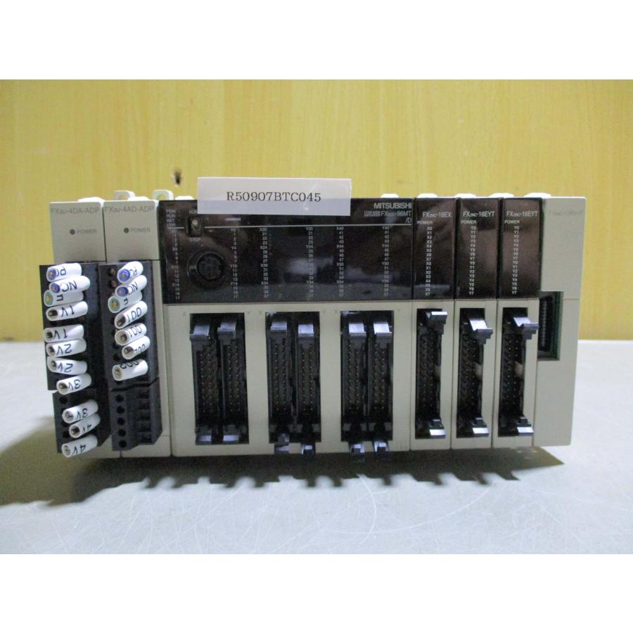 中古 MITSUBISHI電機 FX3U-4DA-ADP/FX3U-4AD-AD/FX3UC-96MT/D FX2NC-16EX/FX2NC ...