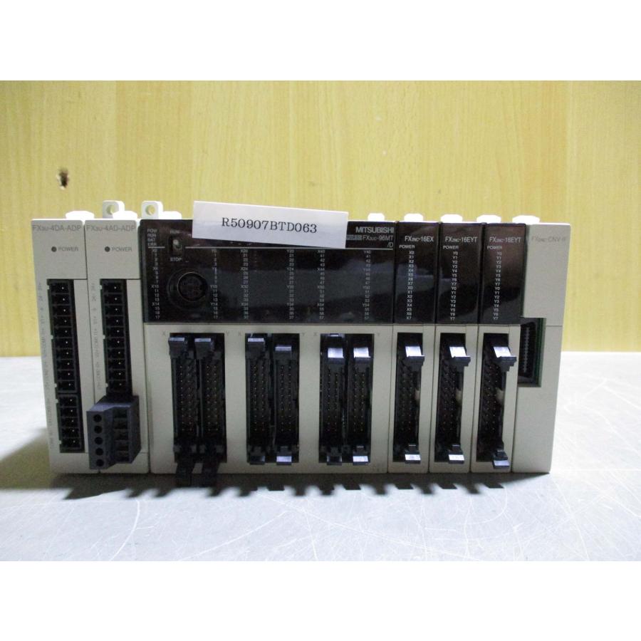 中古 MITSUBISHI電機 FX3U-4DA-ADP/FX3U-4AD-ADP/FX3UC-96MT/D/FX2NC-16EX/FX2NC ...