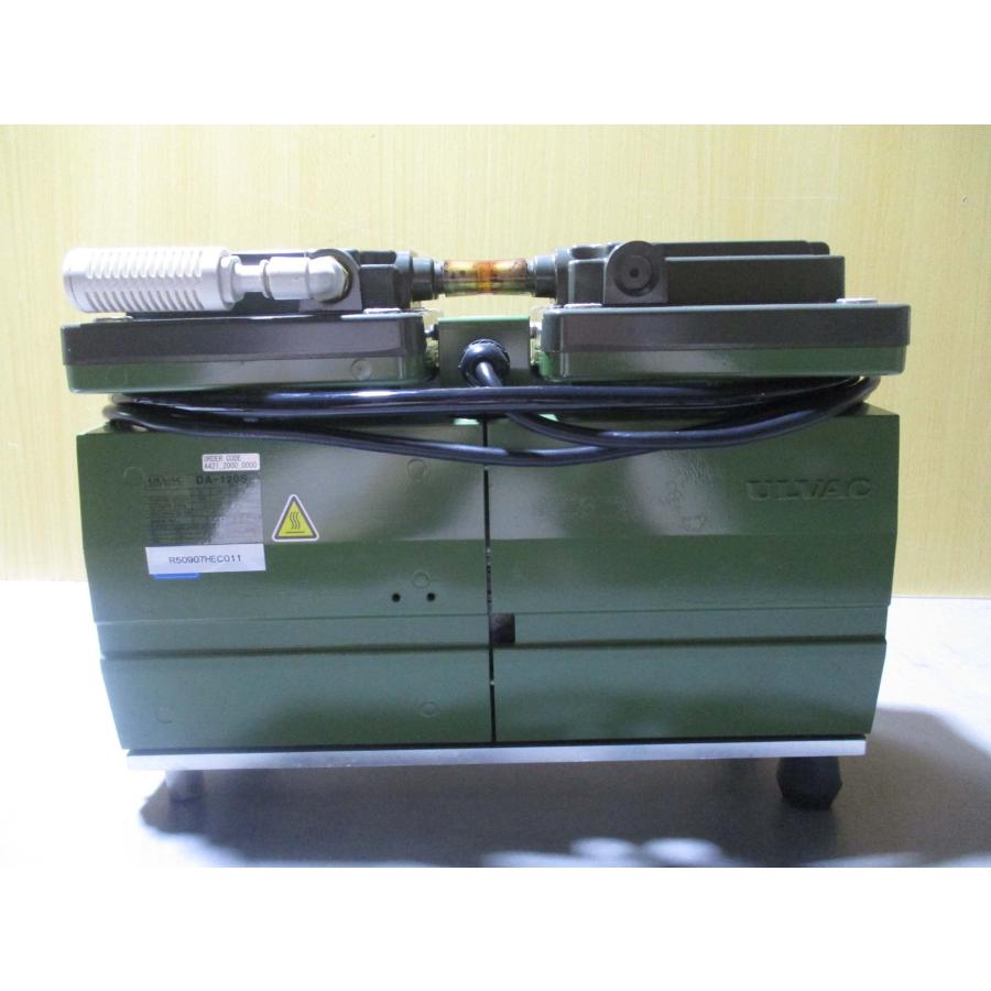 中古 ULVAC DIAPHRAGM VACUUM PUMP DA-120S ダイヤフラム真空ポンプ(R50907HEC011 ...