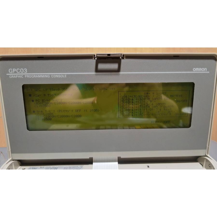 中古 Omron C2000-MP304-V3 グラフィックプログラミングコンソール /C500-GPC03/3G2C5-GPC03＜通電OK＞(R50907MLA001 ...