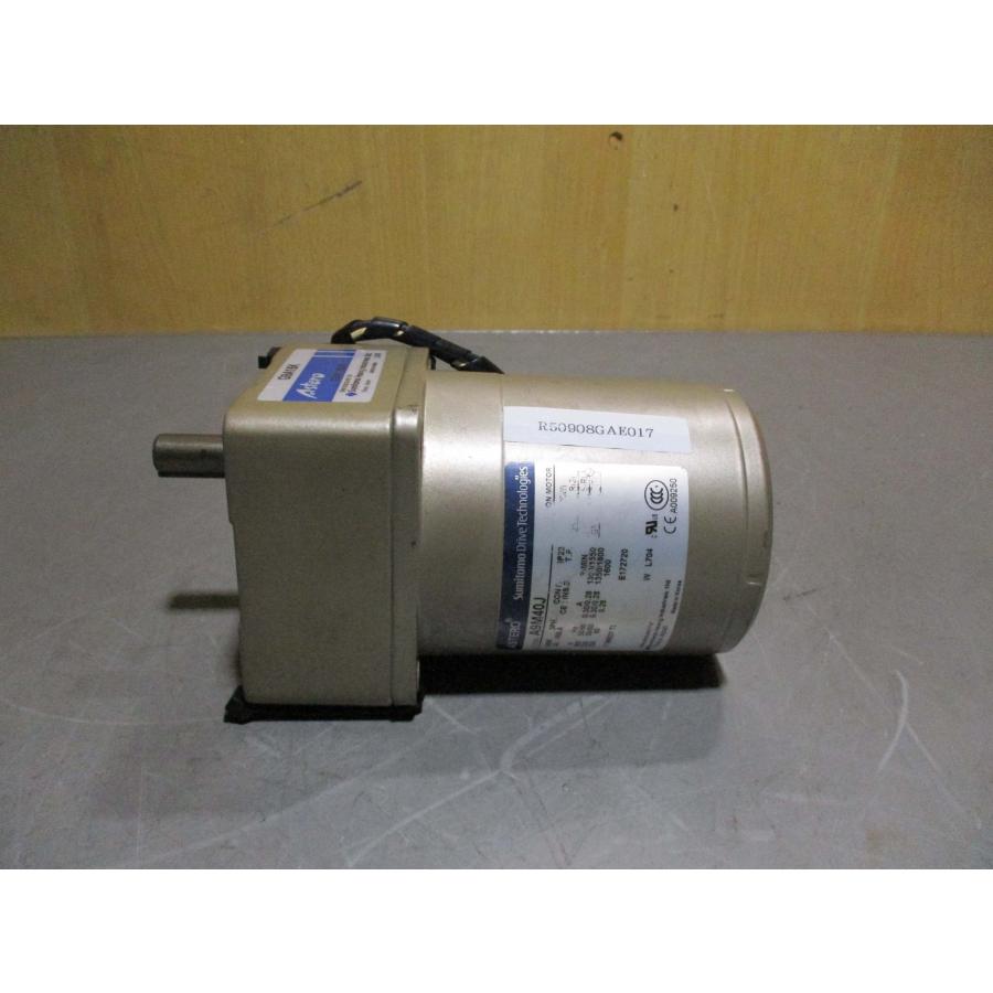 中古 SUMITOMO INDUCTION MOTOR A9M40J 40W /GEAR HEAD G9A15K(R50908GAE017 ...