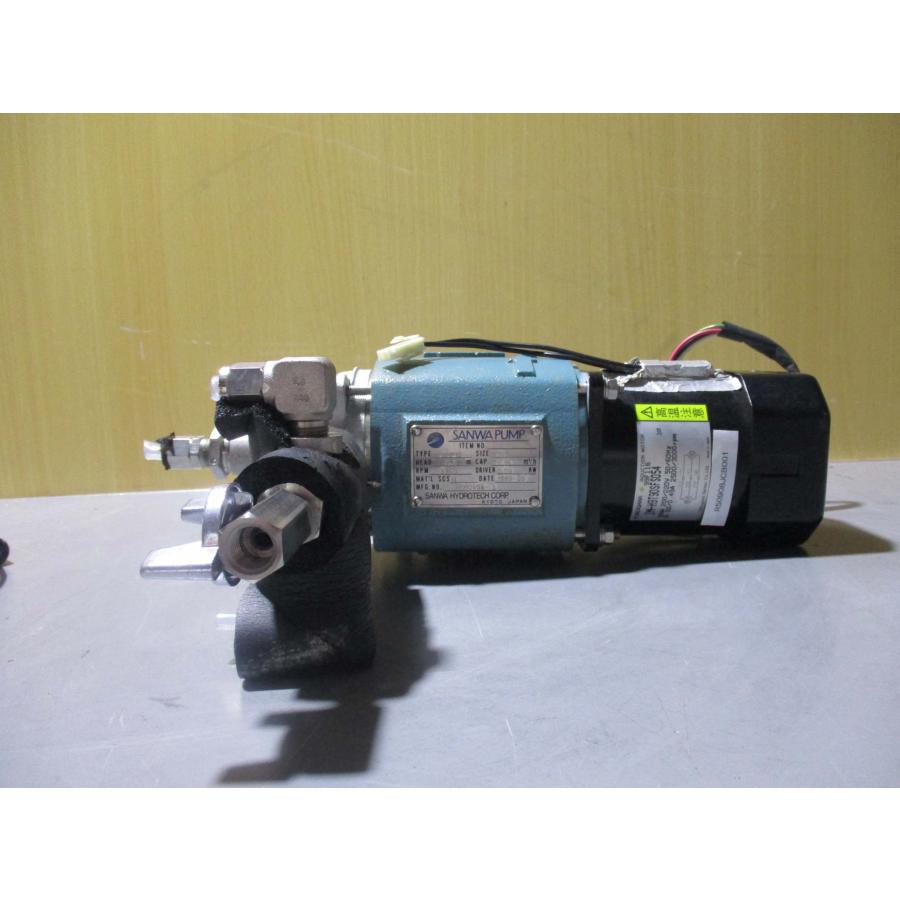 中古 SANWA HYDROTECH MMP10 Pump/ YOKOGAWA IM-H9T90SFS054 MOTOR ...