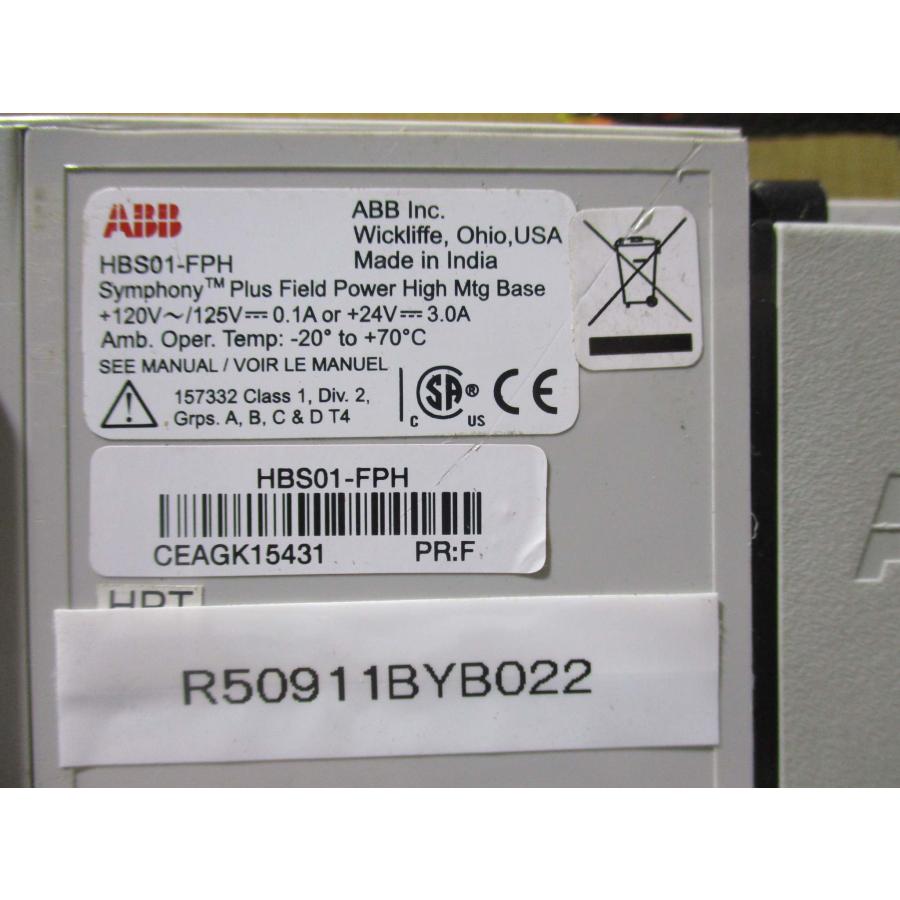 中古 ABB HBS01-FPH ベースモジュール(R50911BYB022) : growdetrading Yahoo!ショップ - 通販 ...
