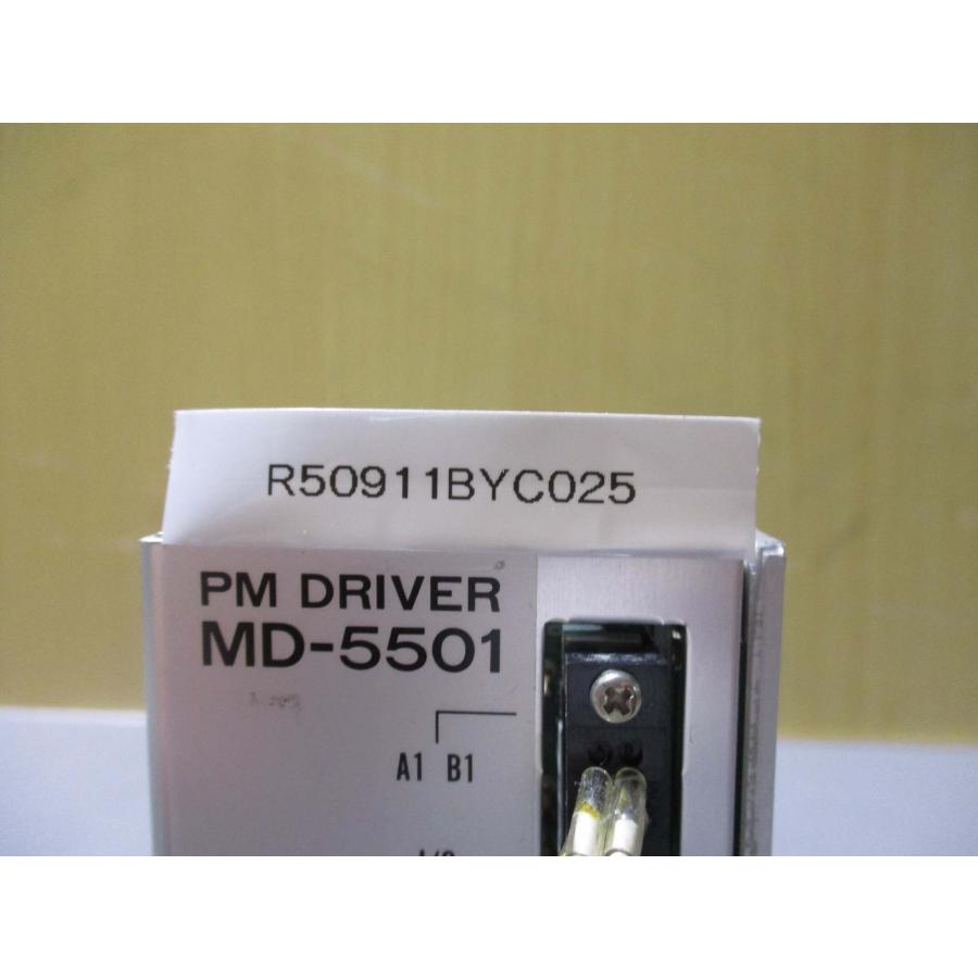 中古 MELEC PM DRIVER ステッピングモータードライバー MD-5501(R50911BYC025 ...
