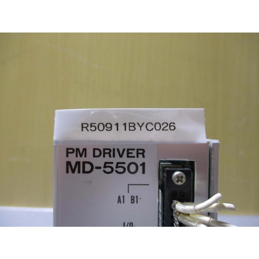 中古 MELEC PM DRIVER ステッピングモータードライバー MD-5501(R50911BYC026 ...